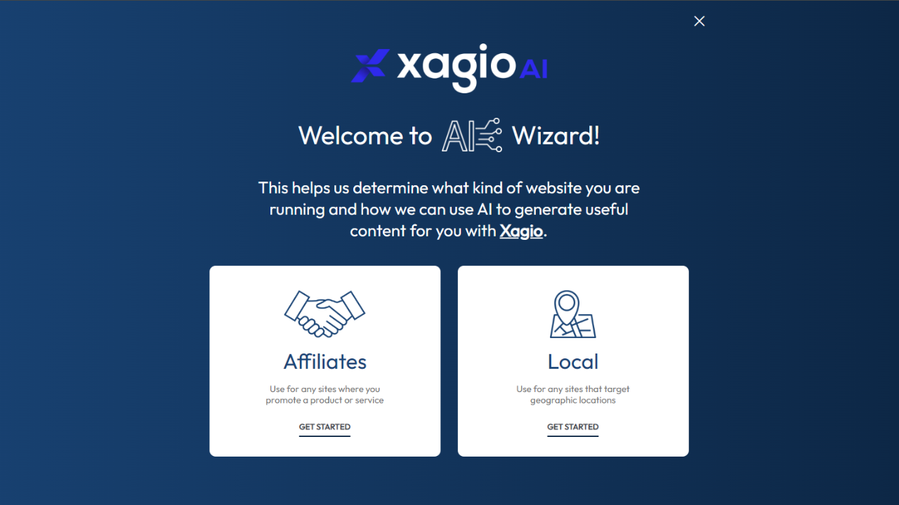 Xagio Audits & Wizards For Keyword Research