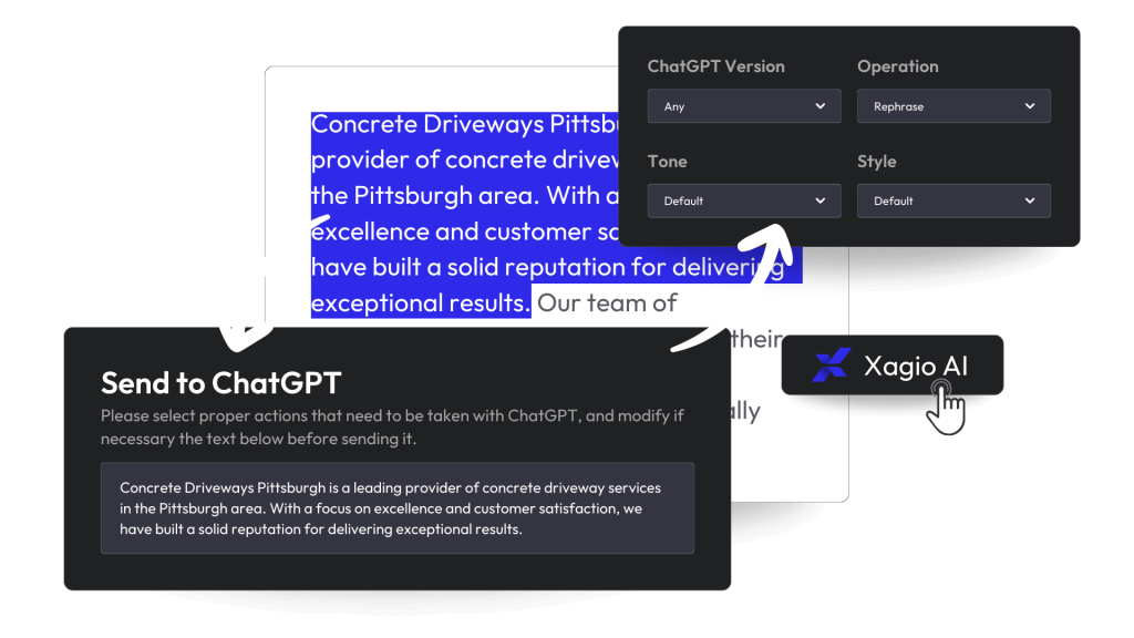 SEO AI Software | Xagio Plugin & WP Dashboard for Effortless Optimization